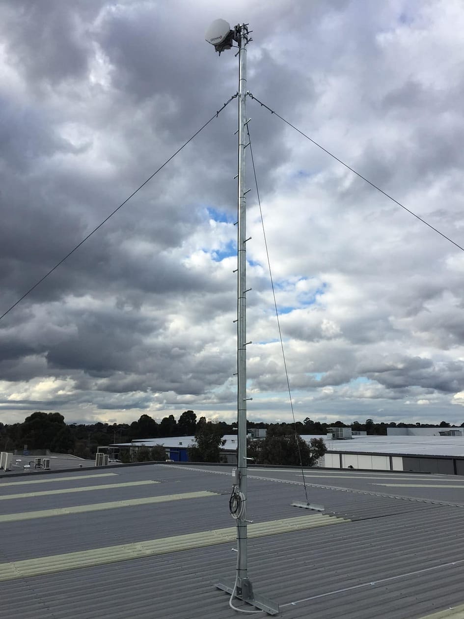 Mast and Pole Manufacturing | Pole Installation | Wave1